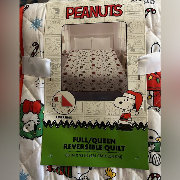 Peanuts | Bedding | Peanuts Snoopy Woodstock Fullqueen Reversible Quilt ...